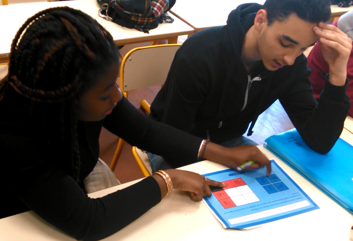 Les élèves de terminale S en action – Mathématrices