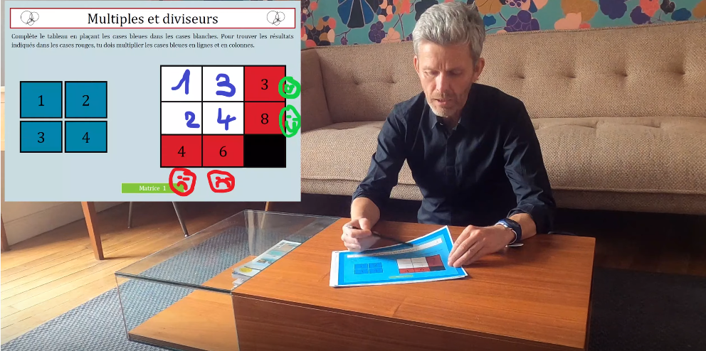 Mathématrices – La démarche essai-erreur